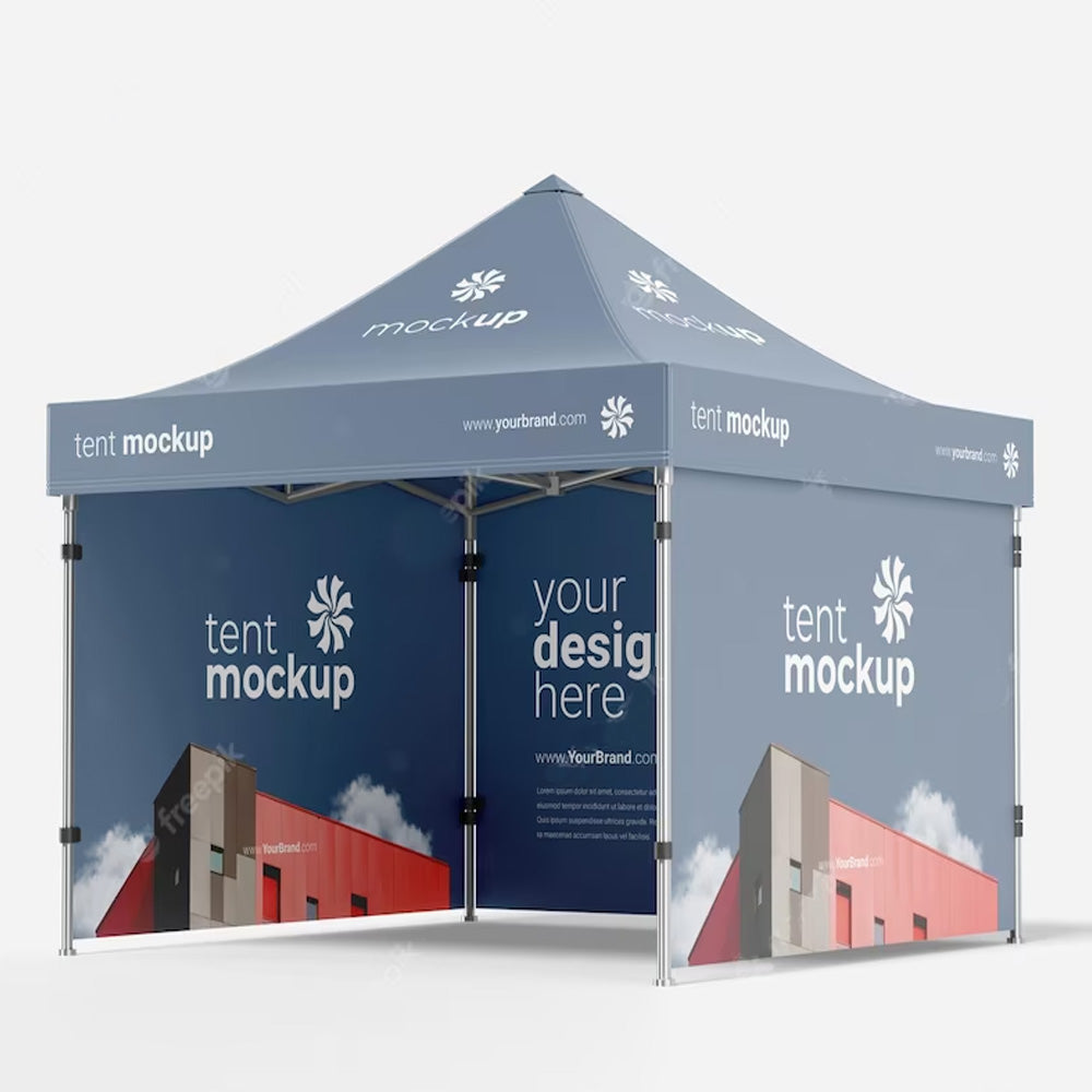 BANNERS, TENTS AND SIGNS – Solid Custom Print